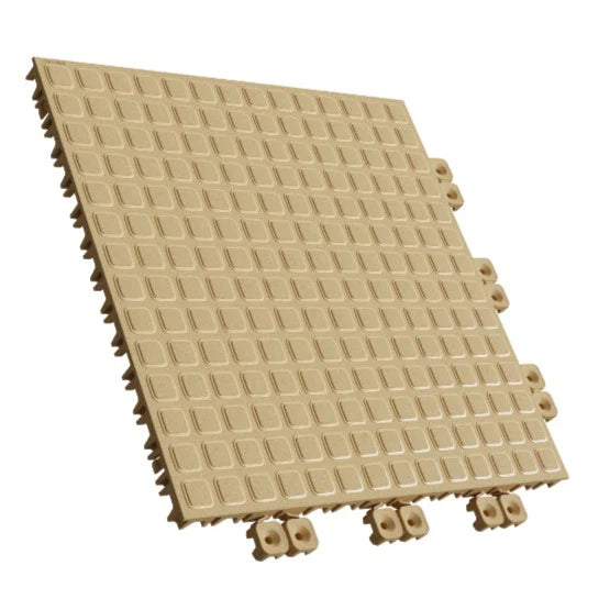 TASKFLOR® - Interlocking Floor Tile Stone Beige – Sim Reality